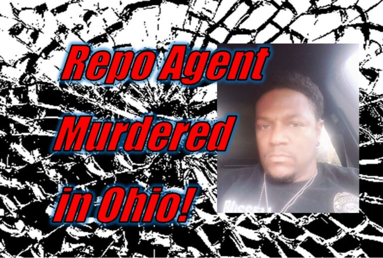Repo Agent Murdered in Ohio | CURepossession