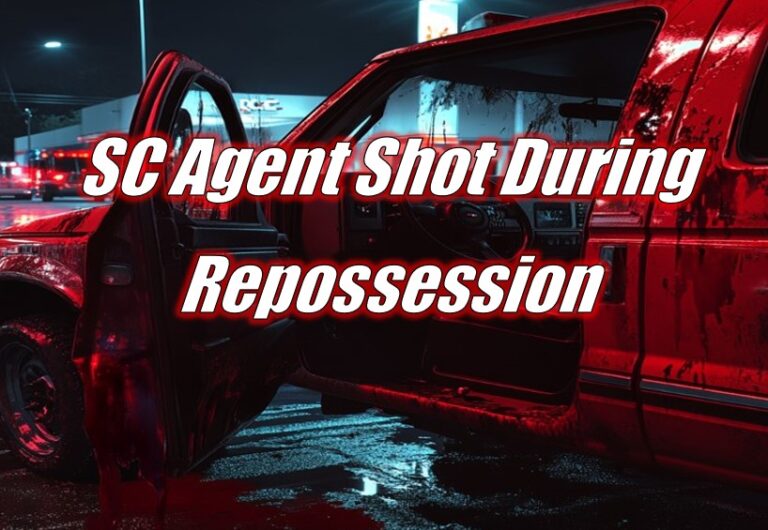 SC Agent Shot During Repossession | CURepossession