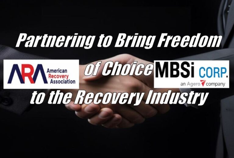 ARA and MBSi Partner to Bring Freedom of Choice to the Recovery ...
