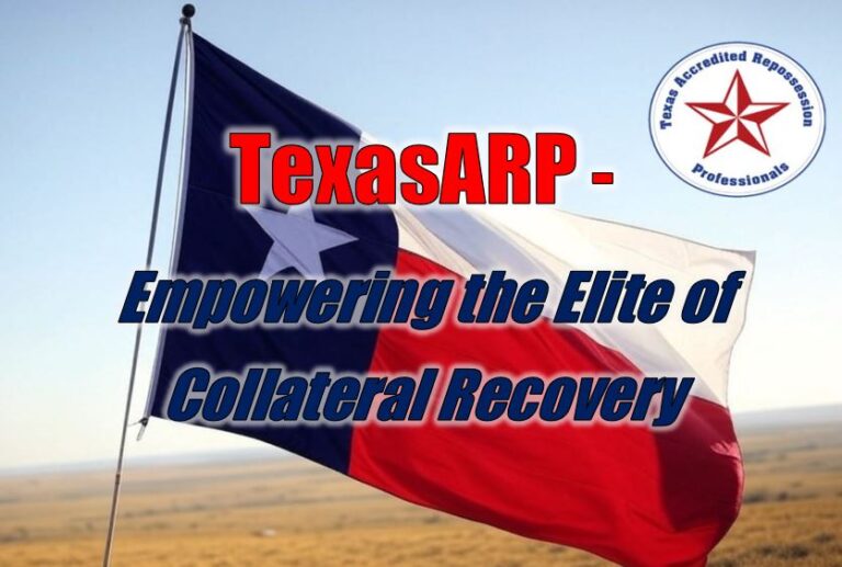 TexasARP: Empowering the Elite of Collateral Recovery | CURepossession