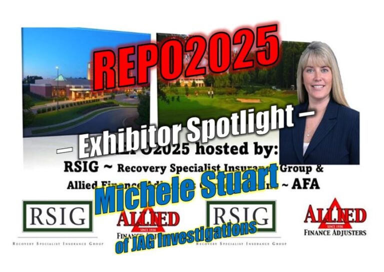 REPO2025 – Speaker Spotlight: Michele Stuart of JAG Investigations ...