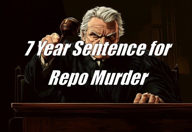 7 Year Sentence for Repo Murder | CURepossession
