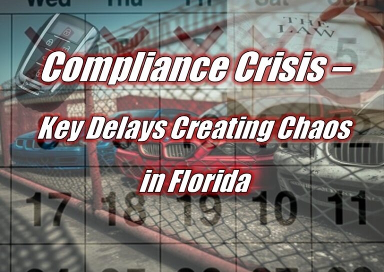 Compliance Crisis – Key Delays Creating Chaos in Florida | CURepossession